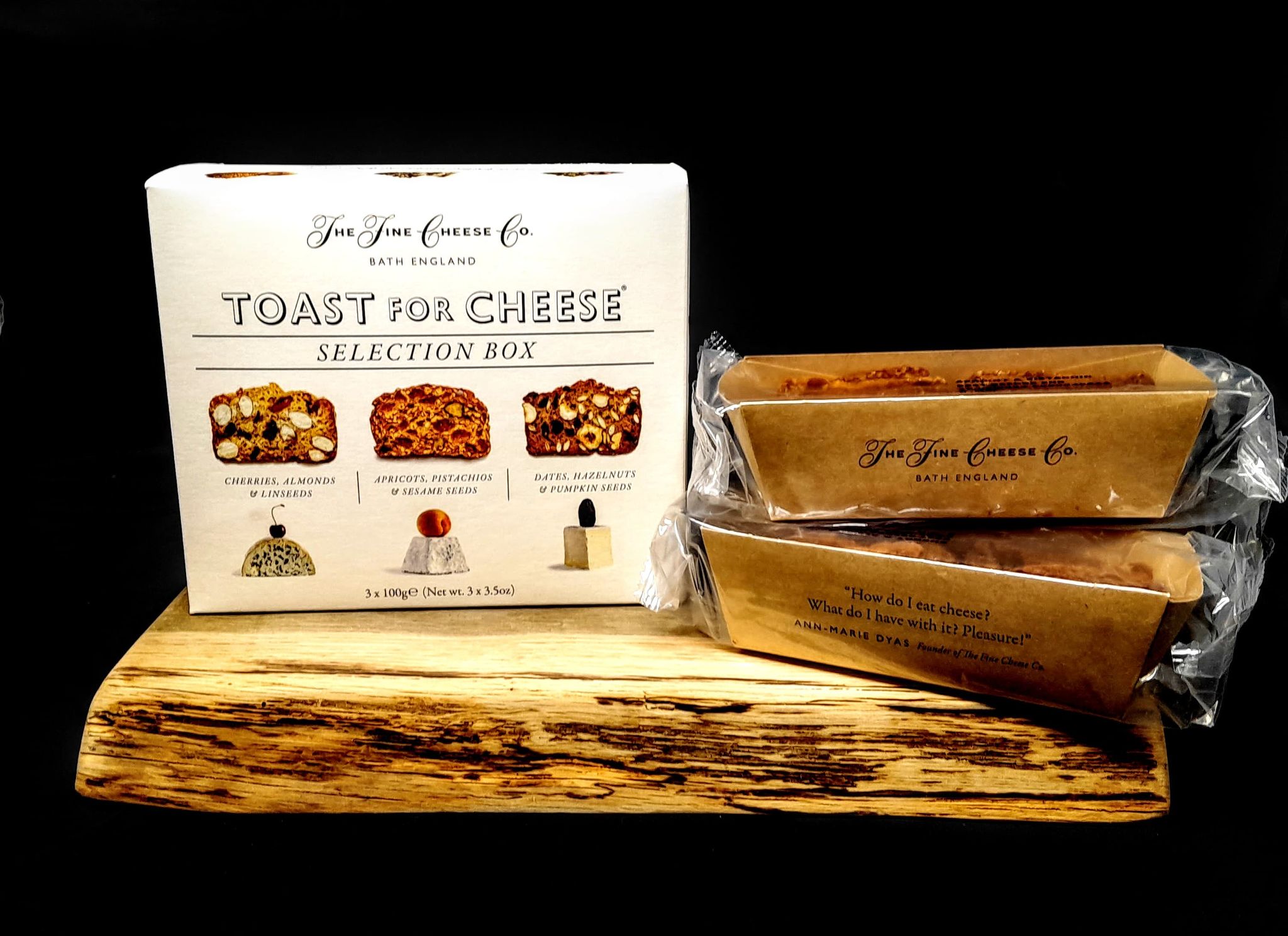 Fine Cheese Co Toast For Cheese Selection Box - Cartmel cheese